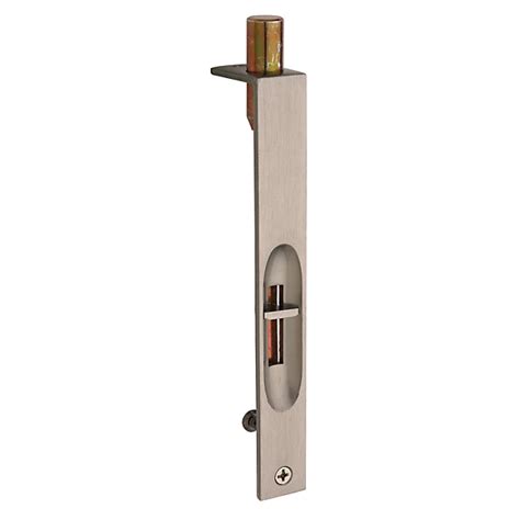 0626 6 Flush Bolt Satin Nickel Baldwin Hardware