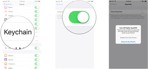 how to use icloud keychain on iphone and ipad imore
