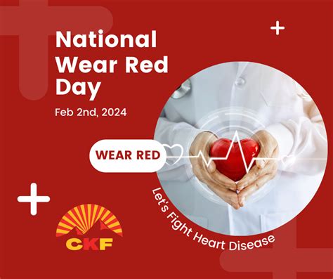Wear Red Day 2025 Clipart Anna L Garcia