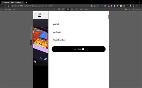 Menu Button Not Respecting Z Index Rwebflow