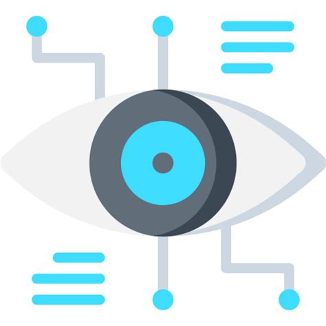 Bionic Eye Special Flat Icon Bionic Eye Special Flat Icon