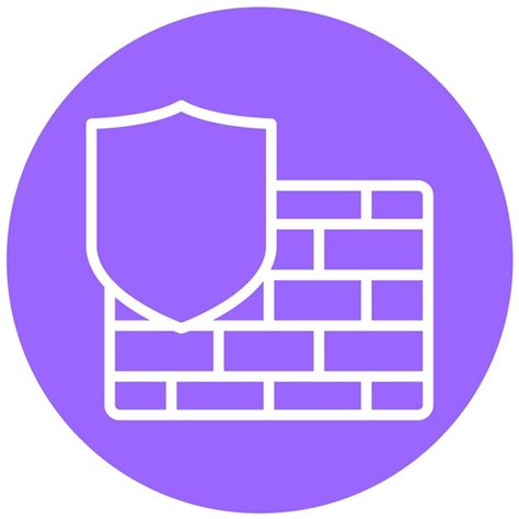 Premium Vector Vector Design Firewall Defense Icon Style