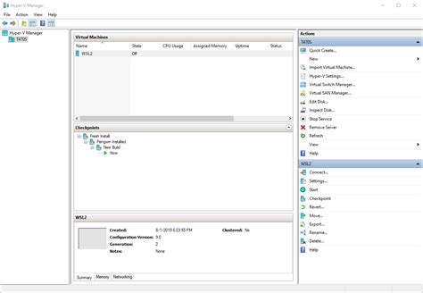 Visual Guide To Trying WSL2 On Hyper V