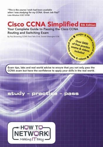 خرید و قیمت دانلود کتاب Cisco Ccna Simplified Your Complete Guide To Passing The Cisco Ccna