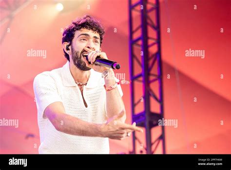 Indio Usa 21st Apr 2023 Singer Teo Mateo Arias During The