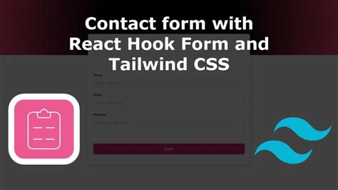 Creating A Contact Form With React Hook Form And Tailwind Css