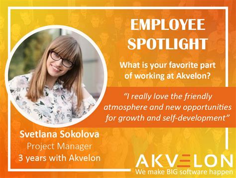 Akvelon Inc On Linkedin Employeespotlight Employeerecognition