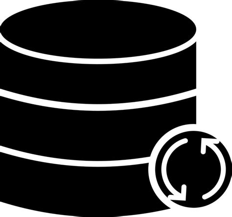 reloading glyph database 24244712 vector art at vecteezy