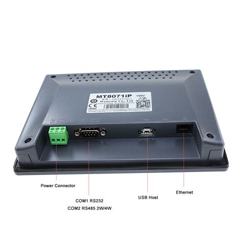 Weintek Mt8071ip 7 Tft Lcd Display Ethernet Interface Hmi Touch Screen Products China Yumo