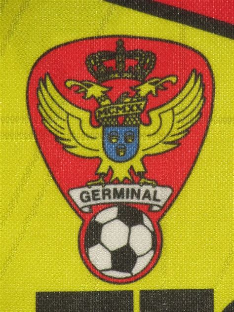 Germinal Ekeren 1994 95 Home Shirt Match Issueworn 4 Frédéric Pierre
