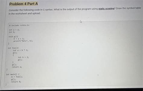 Solved Part B Referring To The Program In Problem 4 ﻿part