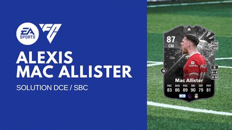 Solution Dce De Alexis Mac Allister Sur Fc 24 Fut With Apero