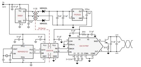 Iso6721 How To Use Isolated Power Supply To Iso6721 Isolation Forum Isolation Ti E2e
