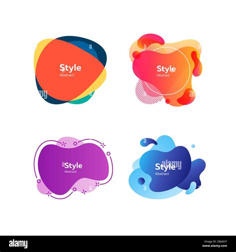 Set Of Abstract Backgrounds Stock Vector Image And Art Alamy