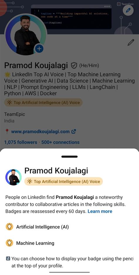 Pramod Koujalagi On Linkedin Topaivoice Topmlvoice
