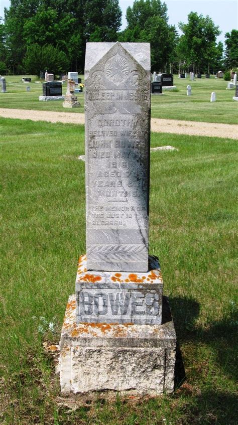 Dorothy Ramsbottom Bowes 1845 1916 Homenaje De Find A Grave