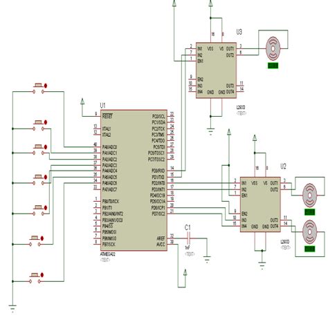 Circuit Arrangement By Proteus Software Download Scientific Diagram