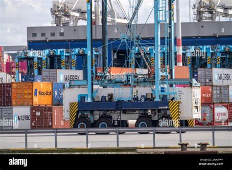 Ect Delta Container Terminal In The Europahaven Container Transport