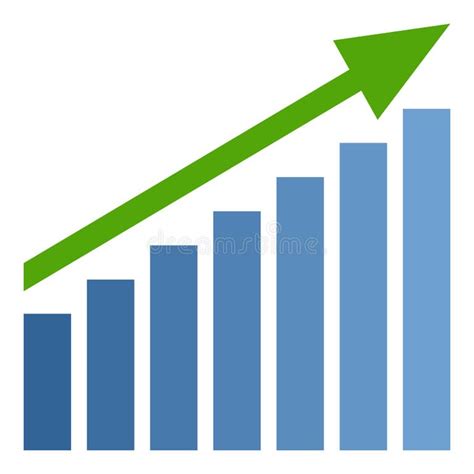 Green Up Arrow Chart Stock Illustrations 5 428 Green Up Arrow Chart