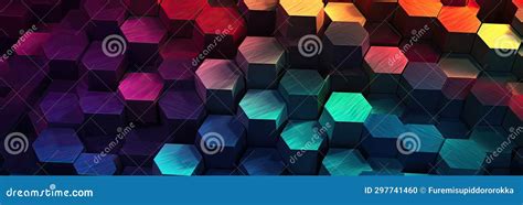 Hexagon Background Geometric Hexagon Abstract Background Hexagon Net Honeycomb Pattern Tech