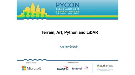 PyVideo Org Terrain Art Python And LiDAR