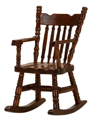 Muebles De Casa De Mu Ecas Silla De Madera Modelo Diminuto Cuotas Sin