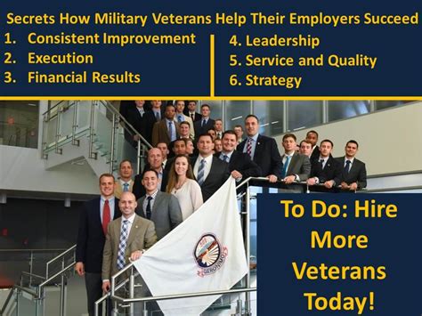 Secrets How Military Veterans Help Their Employers Succeed By Chad