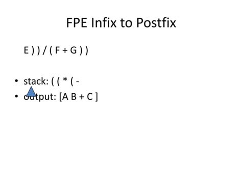 My Lecture Infix To Postfix Ppt