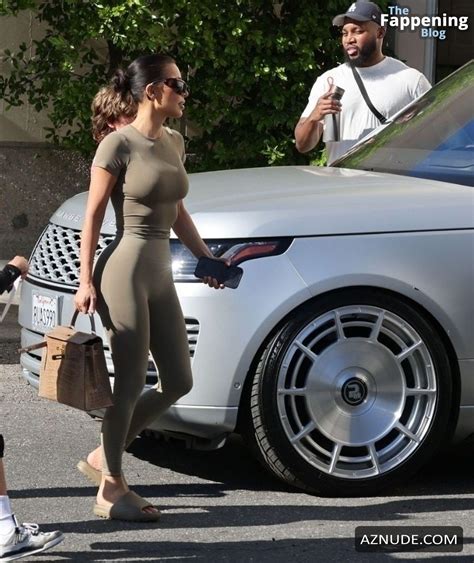 Kim Kardashian Flaunts Her Sexy Curves In Thousand Oaks AZNude