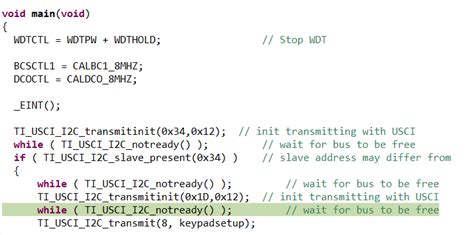 Usci I2c Questions Msp Low Power Microcontroller Forum Msp Low