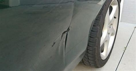 only had her three weeks and someone backed into me yesterday