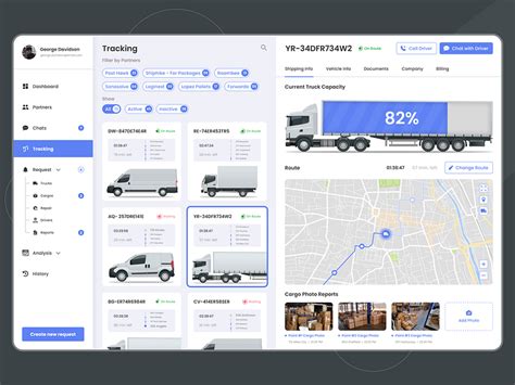 Delivery App Dashboard Design By Peppyocean On Dribbble