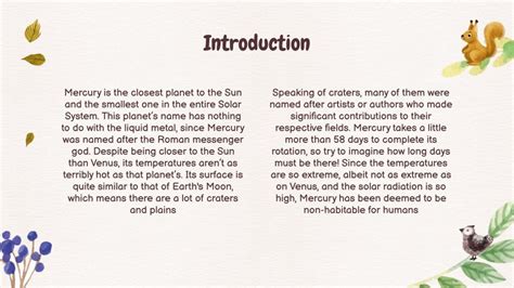 Cute Spring Animals Presentation