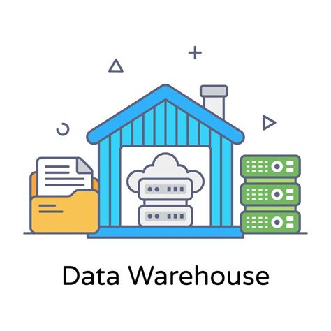Data Warehouse Vector Art Icons And Graphics For Free Download