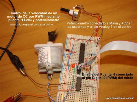 From Artes Electrónicas Control de un Motor de CC mediante Arduino y un Puente H