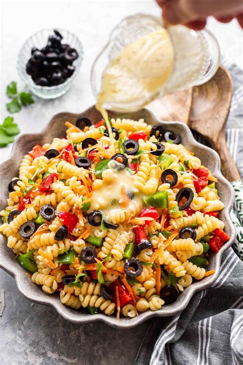 Raw Vegetable Salad With Italian Dressing