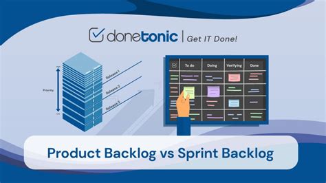 Product Backlog Vs Sprint Backlog In Scrum DoneTonic