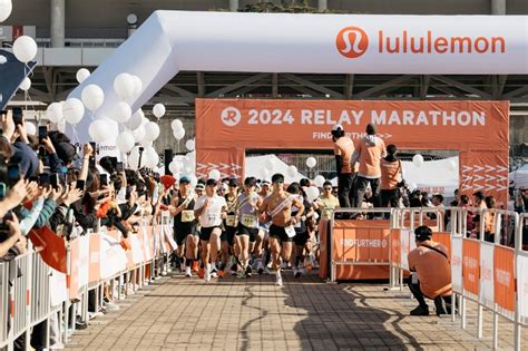 룰루레몬 굿러너 릴레이 마라톤 성료