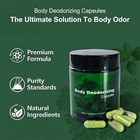 Internal Deodorant Mint Parsley Chlorophyll Capsules For Body Odor