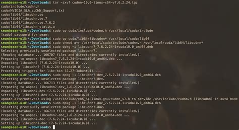 ubuntu18 04下cuda10 x和tensorflow1 x环境搭建 2019 7重编版 慕课手记