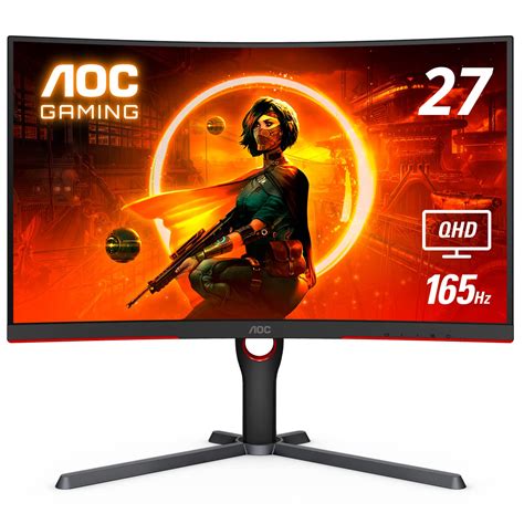 Aoc Monitor 27 Led Ips Qhd 16 9 4ms 300 Cdm， Usbc， Pivot， Dp Hdmi， Multimediale