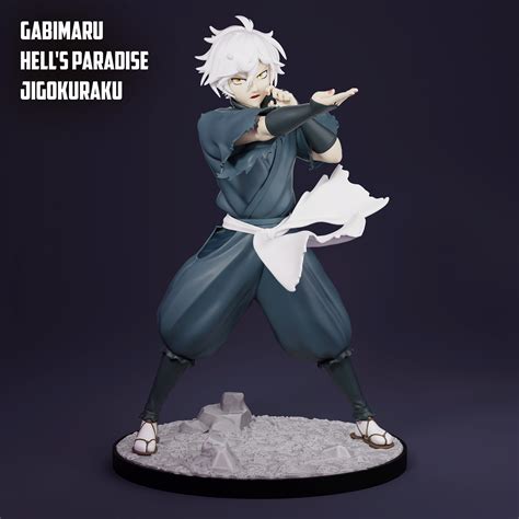 🥷 Hells Paradise Gabimaru・ 3d File For ・cults