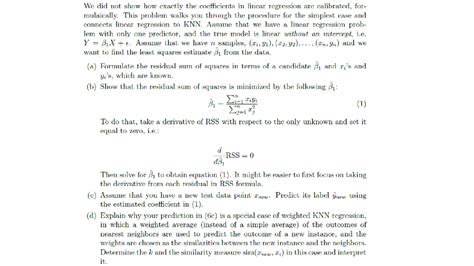 Solved We Did Not Show How Exactly The Coefficients In Chegg