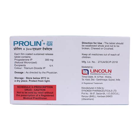 Prolin Plus 300 Tablet 10s Price Uses Side Effects Composition