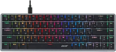 Механическая клавиатура Acer ZL.KBDCC.01C купить по низкой цене: отзывы ...