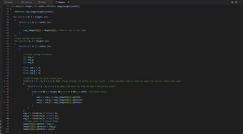 Again Stuck On Blur Function In Pset 4code Seems Correct Even When Comparing To Others Code