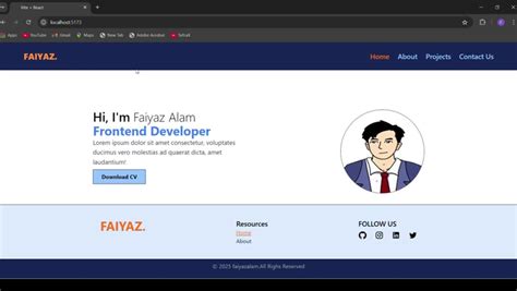 faiyaz alam on linkedin reactrouter reactjs webdevelopment portfolioproject…