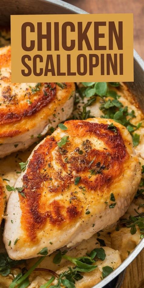 Chicken Scallopini Recipe