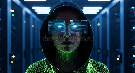 Cybernetic Augmented Human Digital Interface Integration Ai Generated