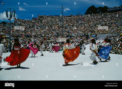 Dancers Dancing In Traditional Costumes During The Celebrations At The